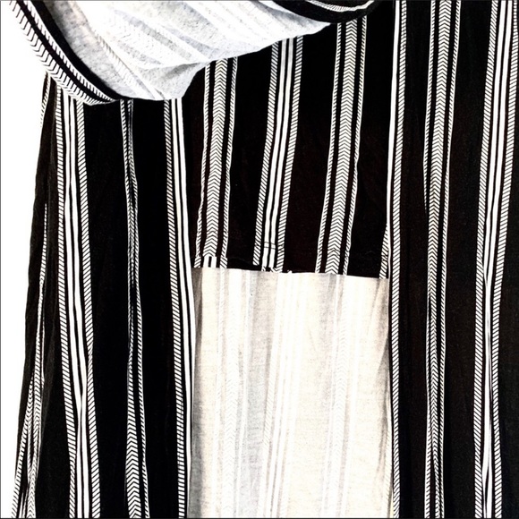 Candie's | Skirts | Candies Double Split Front Black White Maxi Mini ...